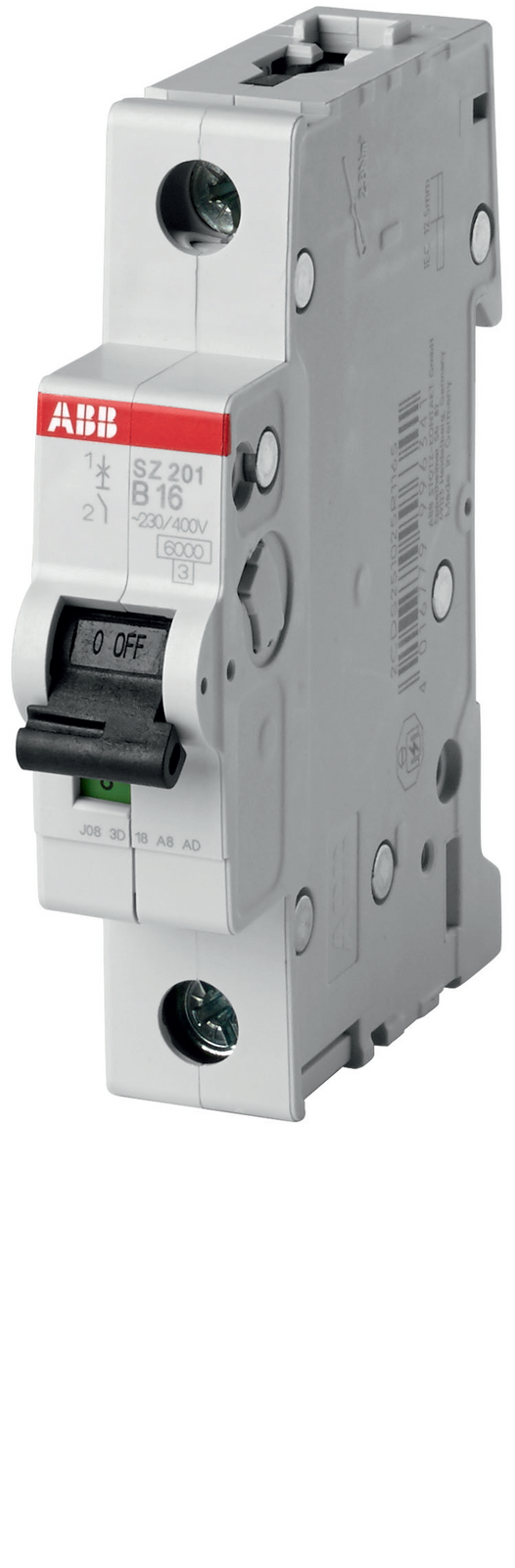 ABB Wyłącznik nadmiarowo-prądowy serii SZ 1-polowy B 10A 6kA SZ201-B10 - cena - sklep etak.eu