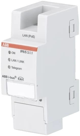 ABB Router IP do komunikacji magistrali KNX z siecią Ethernet IPR/S3.1. ...
